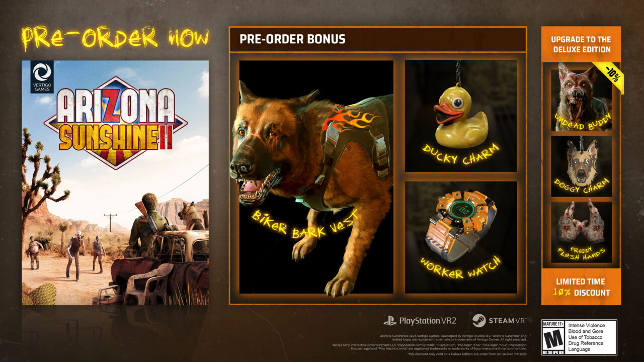 Arizona Sunshine II launches December 7 for PS VR2, SteamVR, and Quest ...
