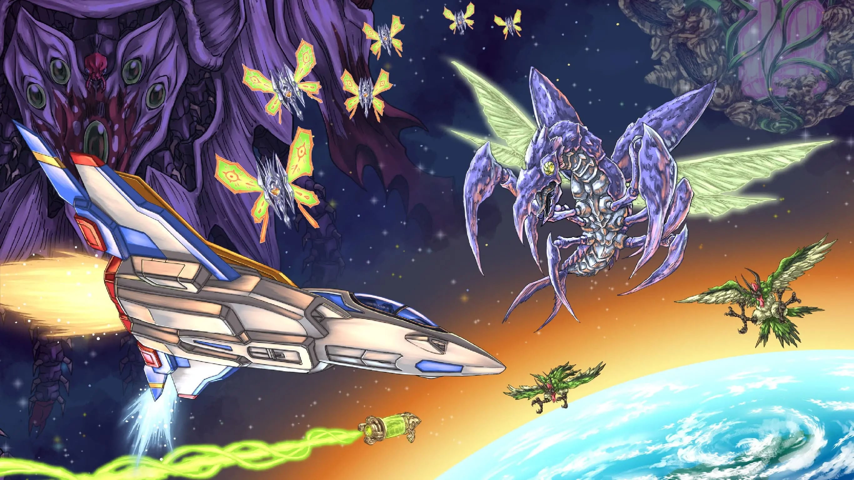 Final Exerion - Gematsu