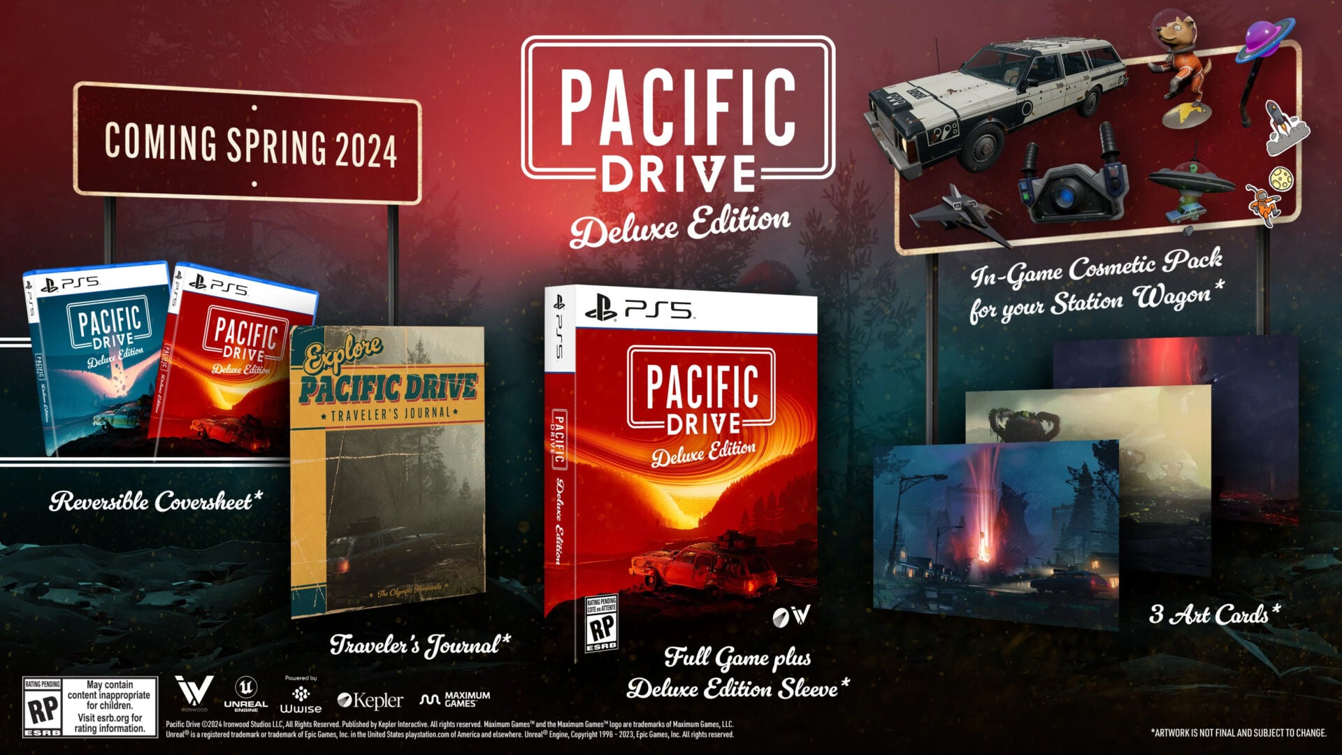 Pacific Drive physical edition announced - Gematsu
