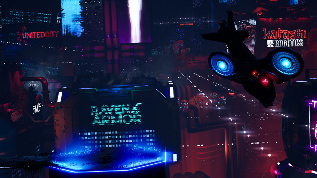 2.5D cyberpunk action game Quantic River announced for PC - Gematsu