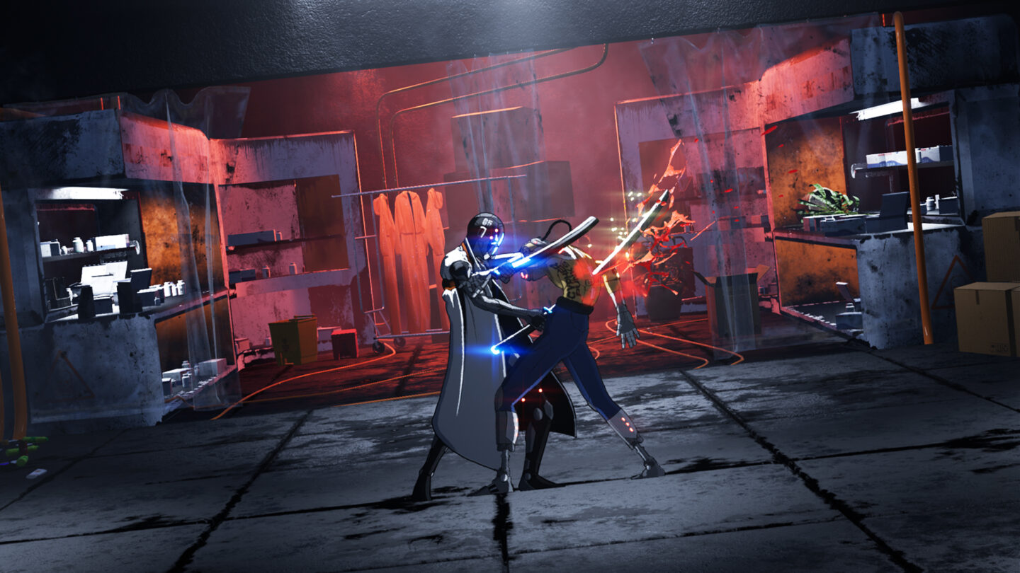 2.5D cyberpunk action game Quantic River announced for PC - Gematsu