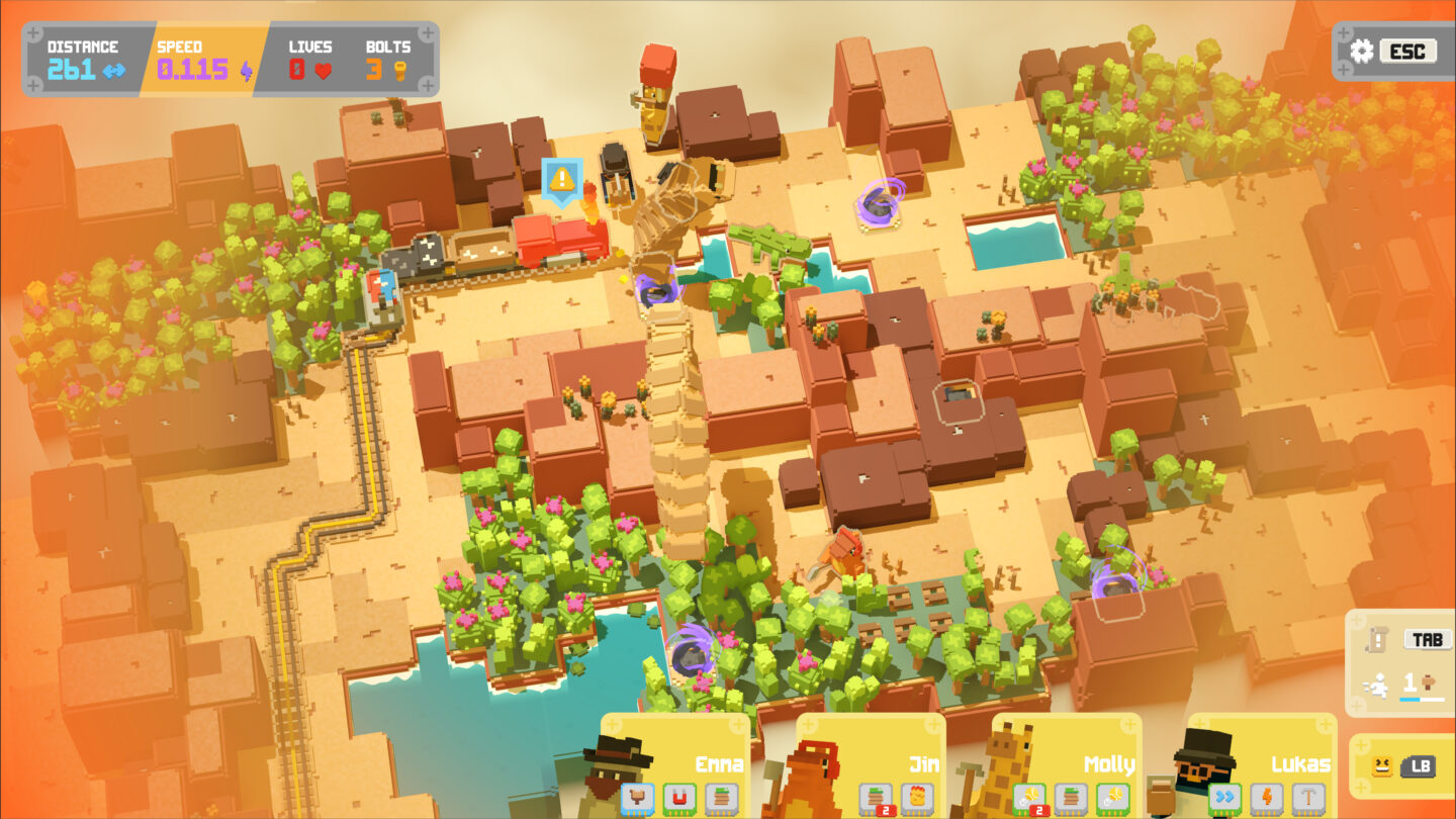 Unrailed! 2: Back on Track announced for PC - Gematsu