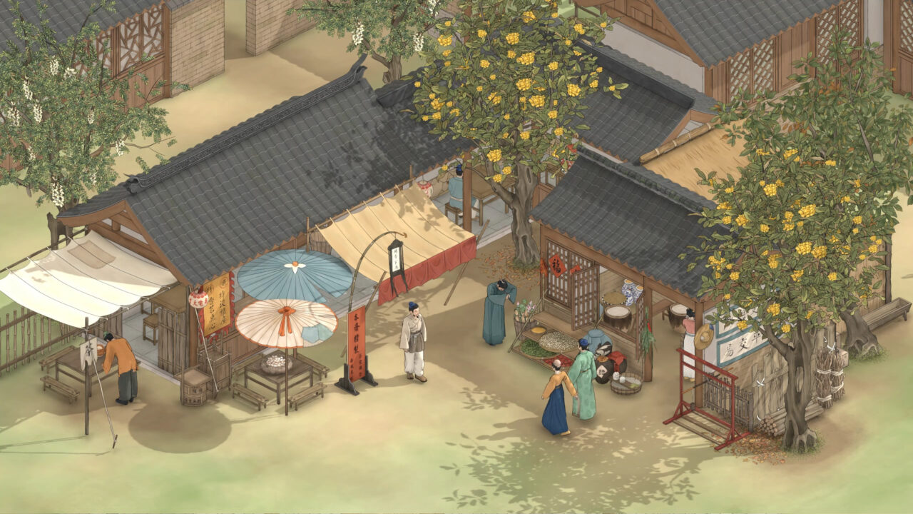 Chinese-style open-world action RPG The Bustling World announced for PC - Gematsu