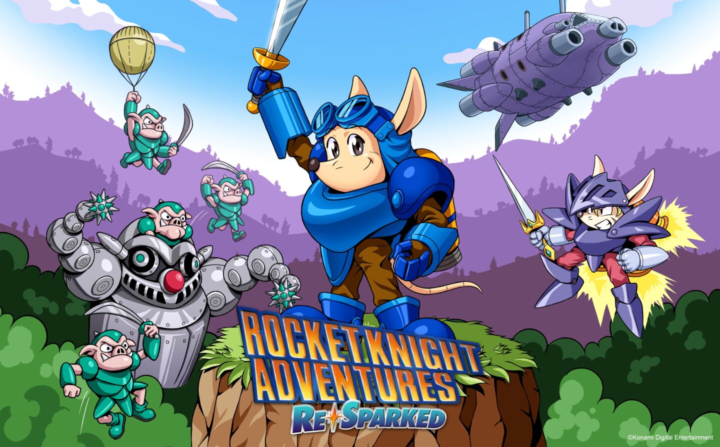 Rocket Knight Adventures: Re-Sparked! collection announced for PS5, PS4 ...
