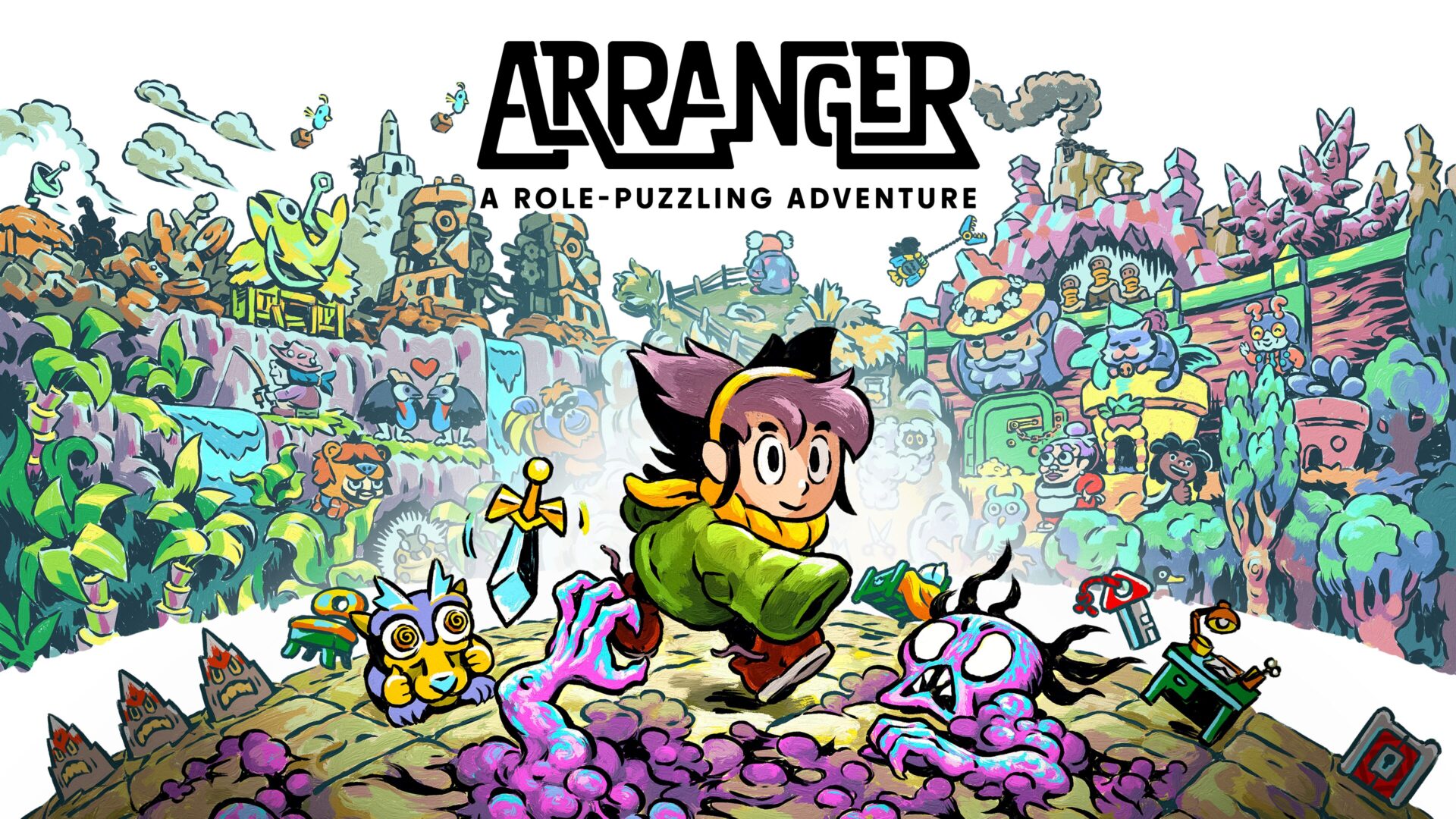 Puzzle adventure game Arranger: A Role-Puzzling Adventure announced for ...