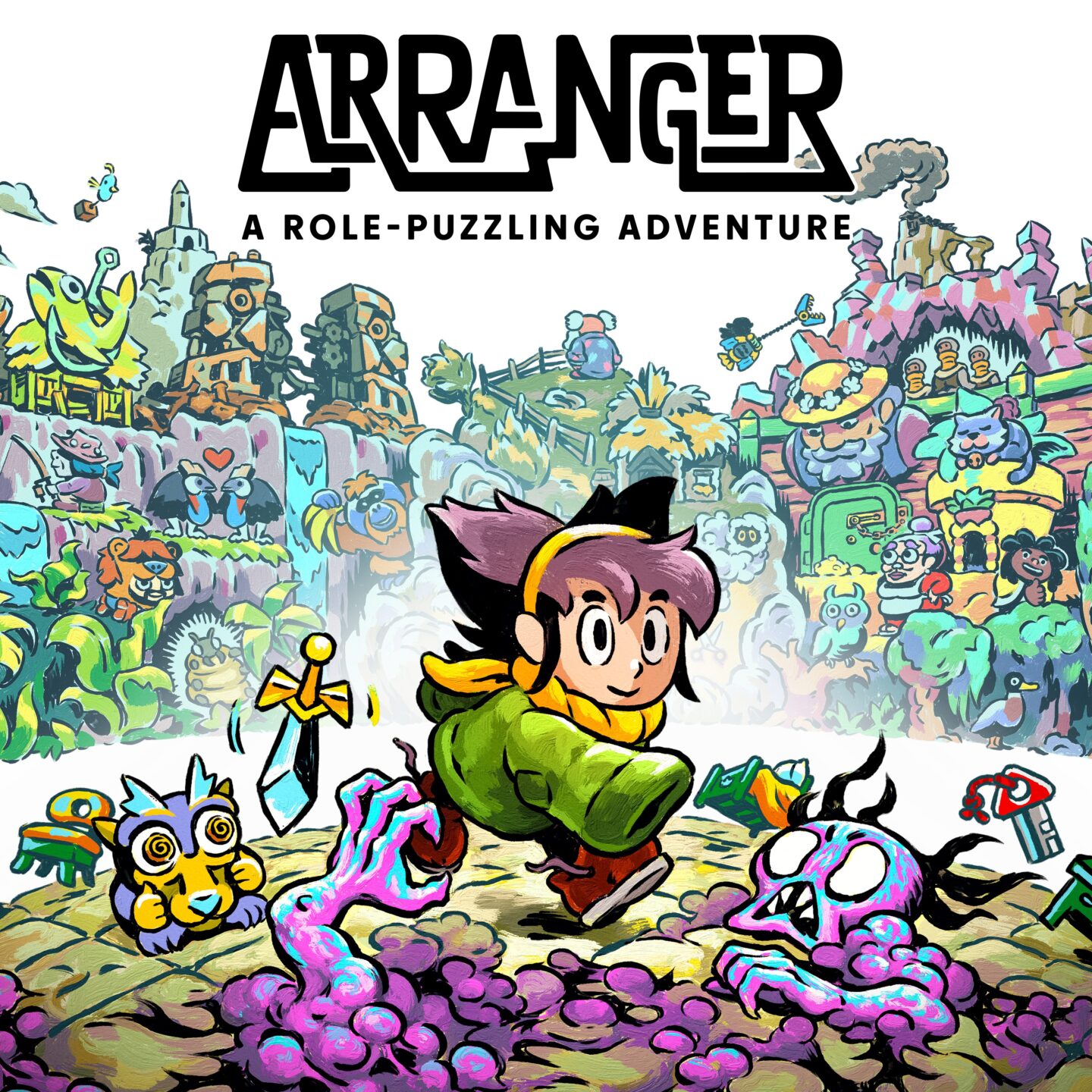Puzzle adventure game Arranger: A Role-Puzzling Adventure announced for ...