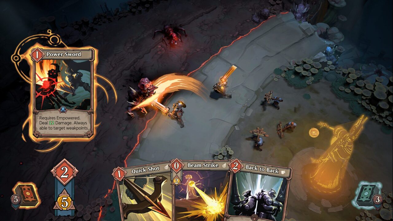 Strategy roguelike deckbuilder As We Descend announced for PC - Gematsu