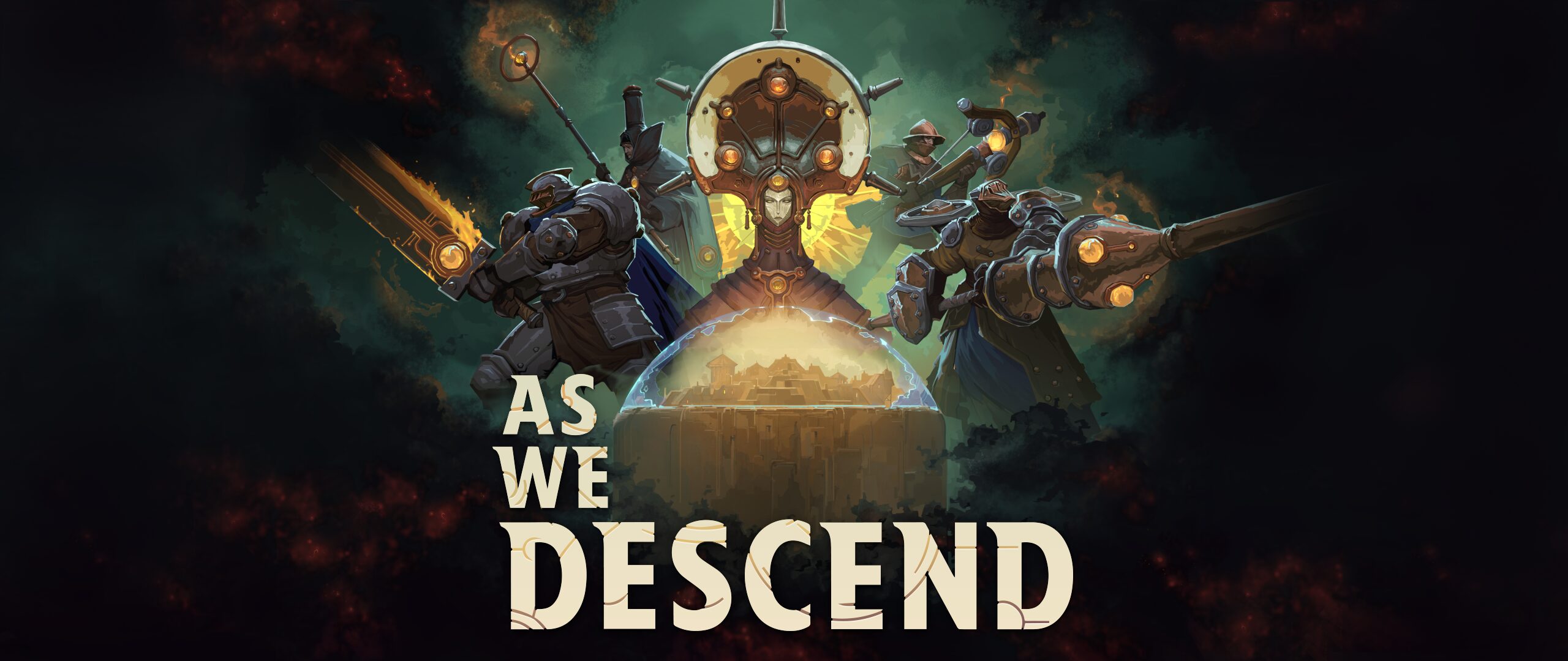 Strategy roguelike deckbuilder As We Descend announced for PC - Gematsu