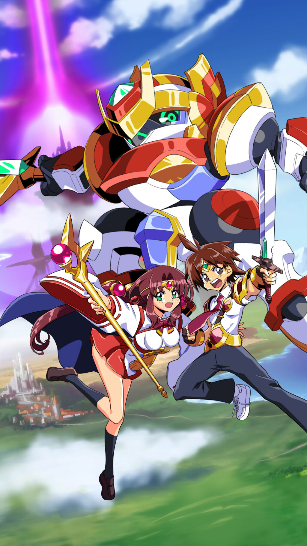 Inti Creates announces fantasy robot anime-inspired 2D action game ...