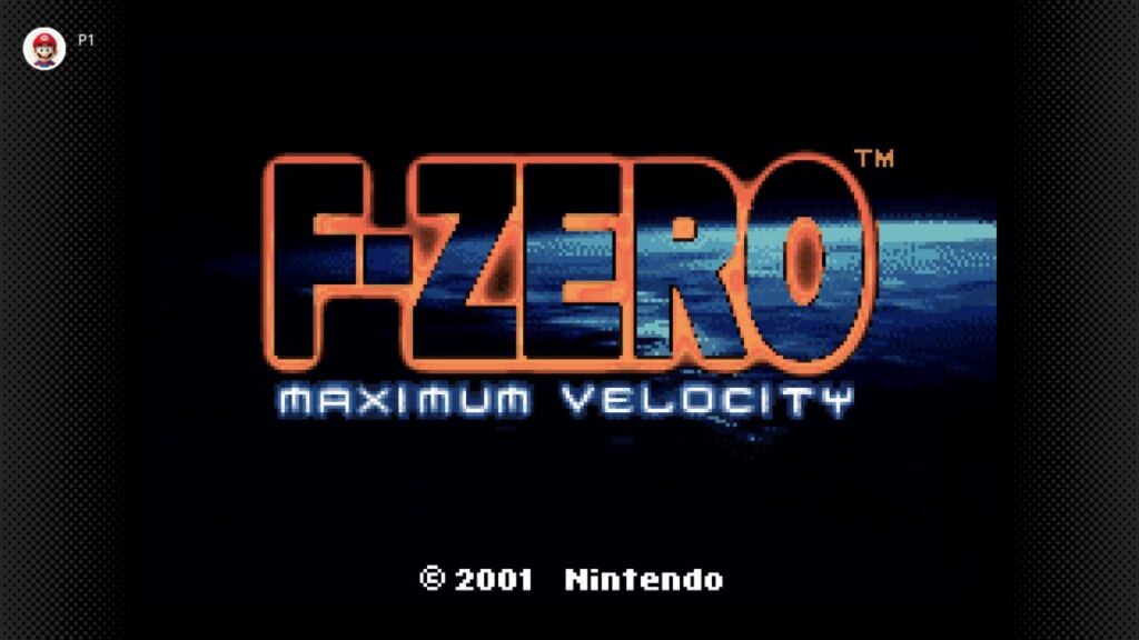 Game Boy Advance - Nintendo Switch Online adds F-Zero Maximum Velocity on March 29 - Gematsu