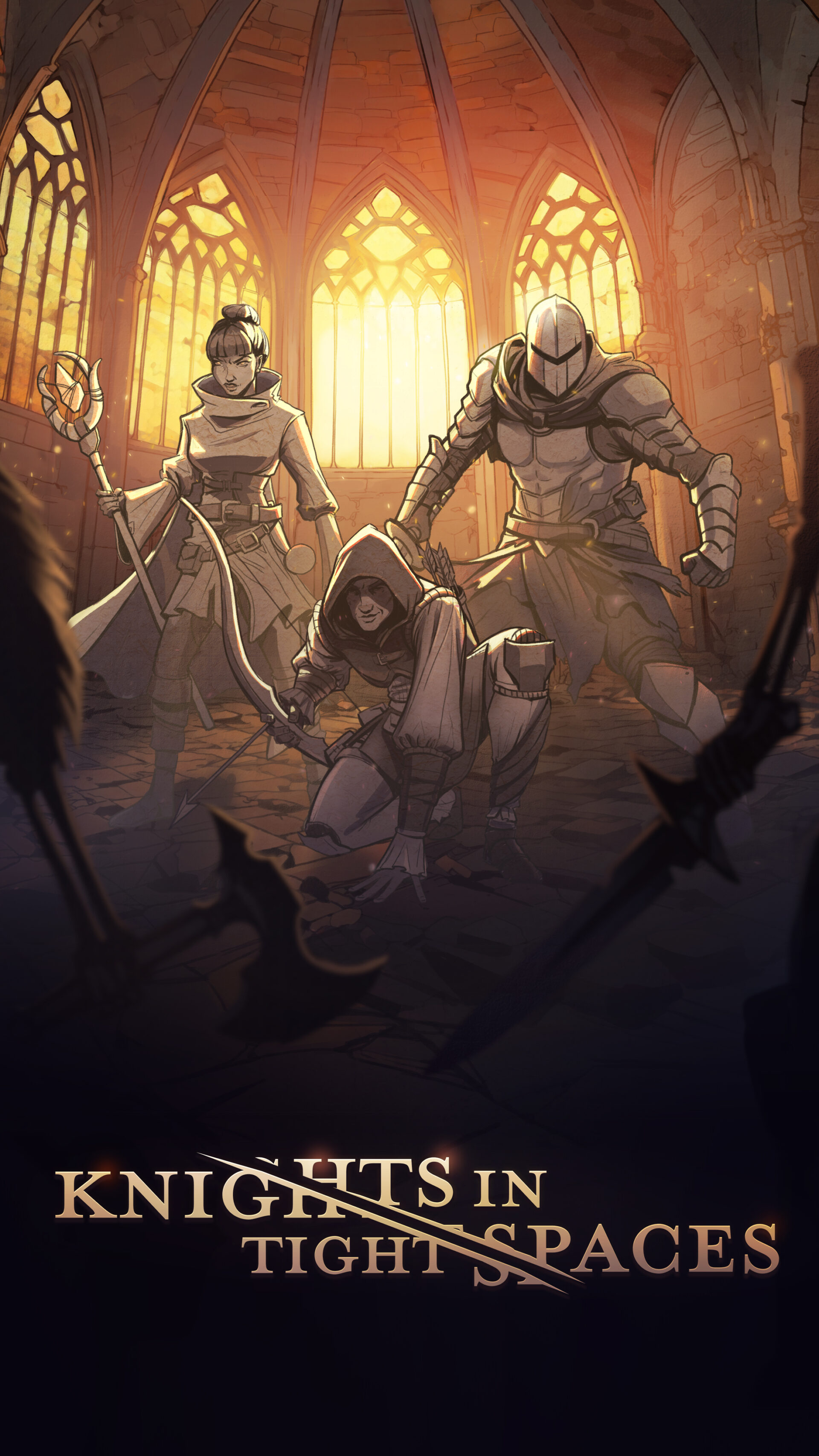 Turn-based strategy deckbuilder Knights in Tight Spaces announced for ...