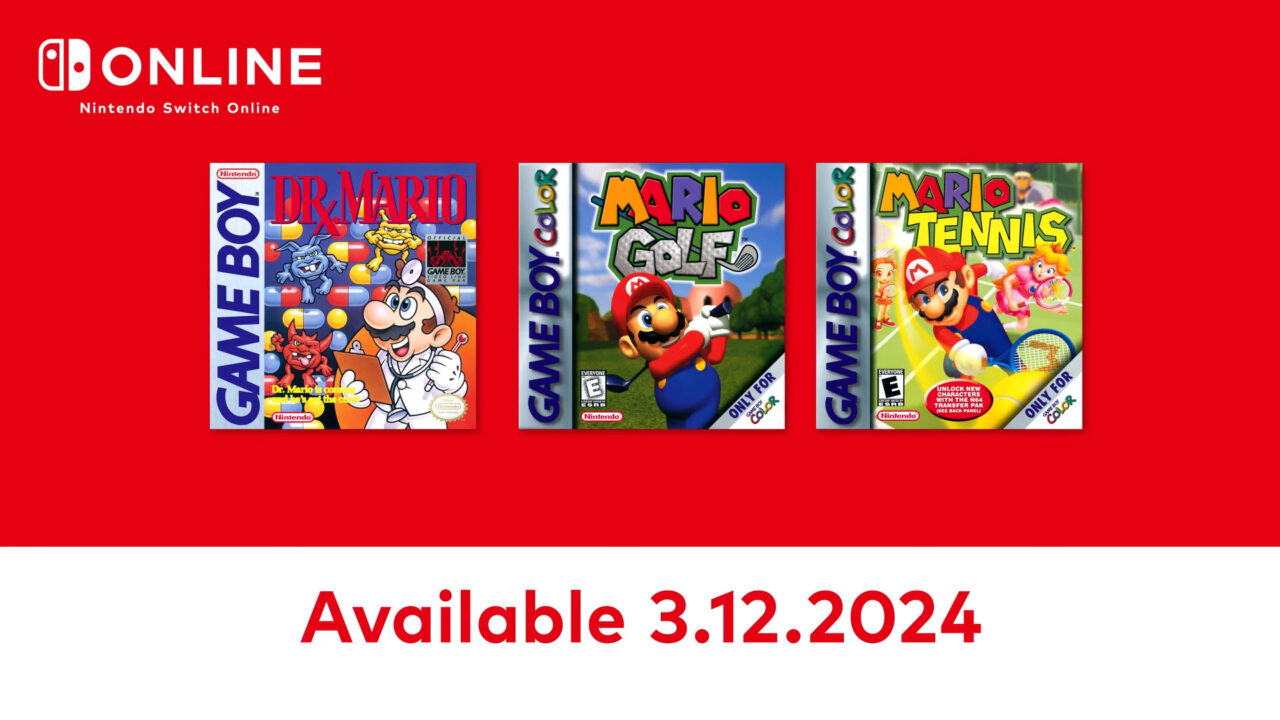 Game Boy - Nintendo Switch Online adds Dr. Mario, Mario Golf, and Mario ...