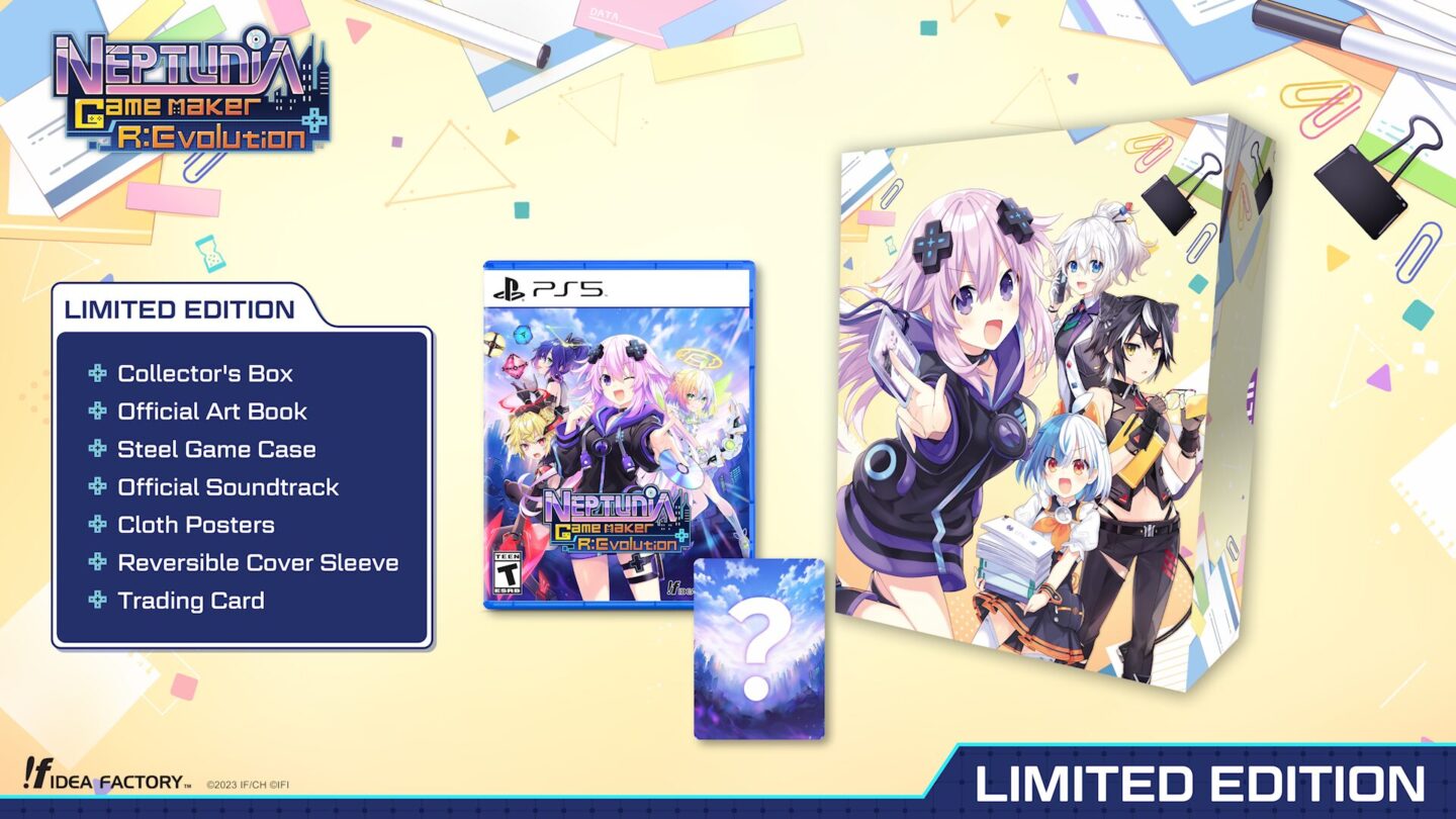 Neptunia Game Maker R:Evolution launches May 14 in the west - Gematsu