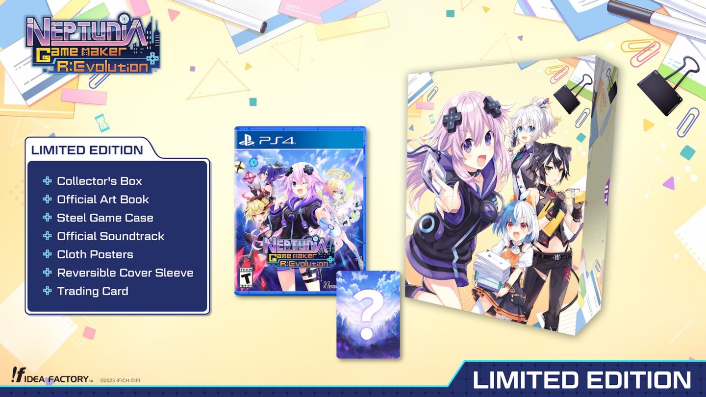Neptunia Game Maker R:Evolution launches May 14 in the west - Gematsu
