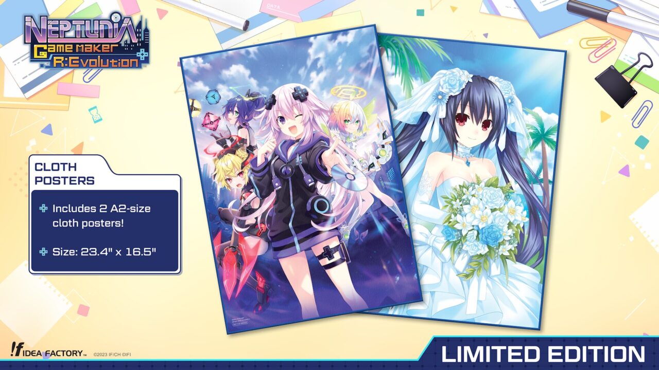 Neptunia Game Maker R:Evolution launches May 14 in the west - Gematsu