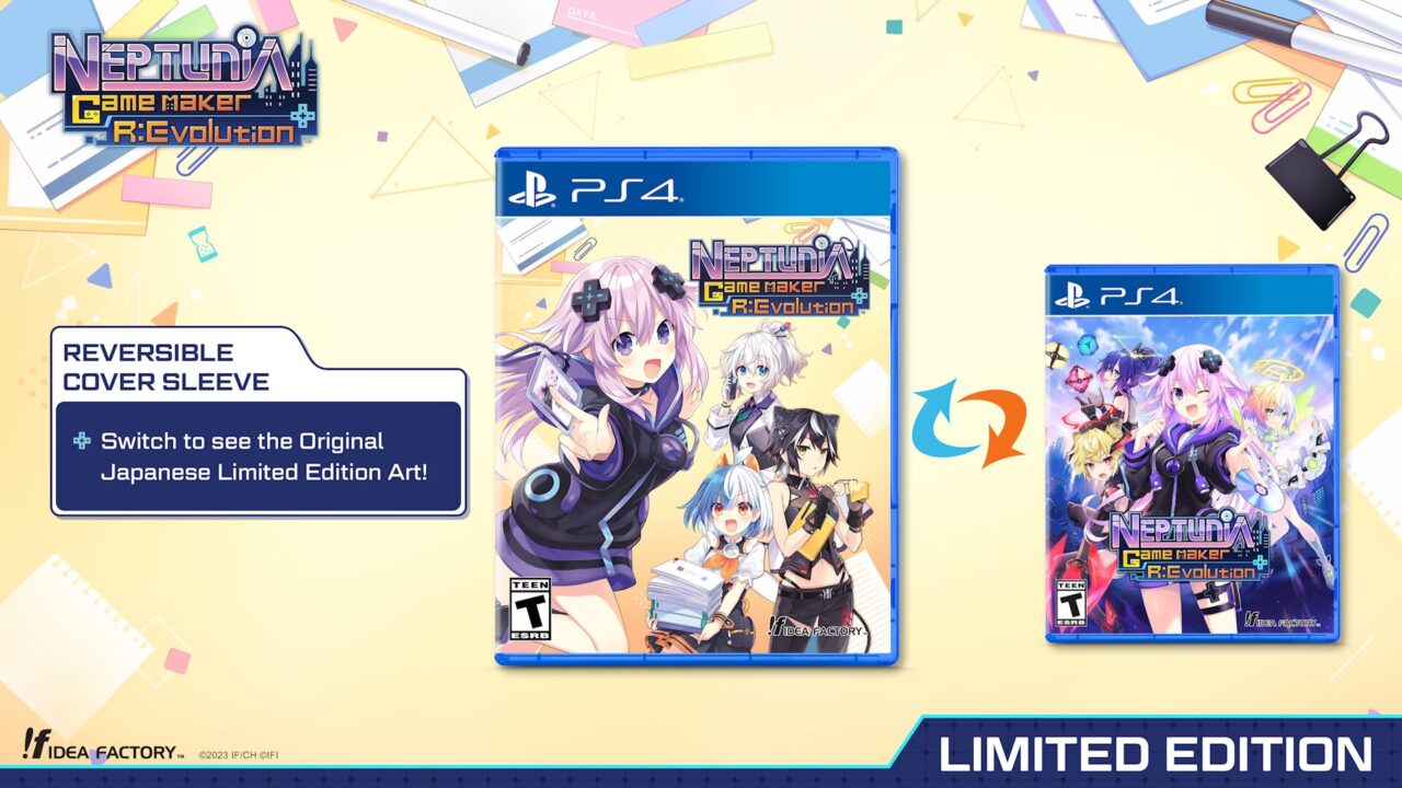 Neptunia Game Maker R:Evolution launches May 14 in the west - Gematsu