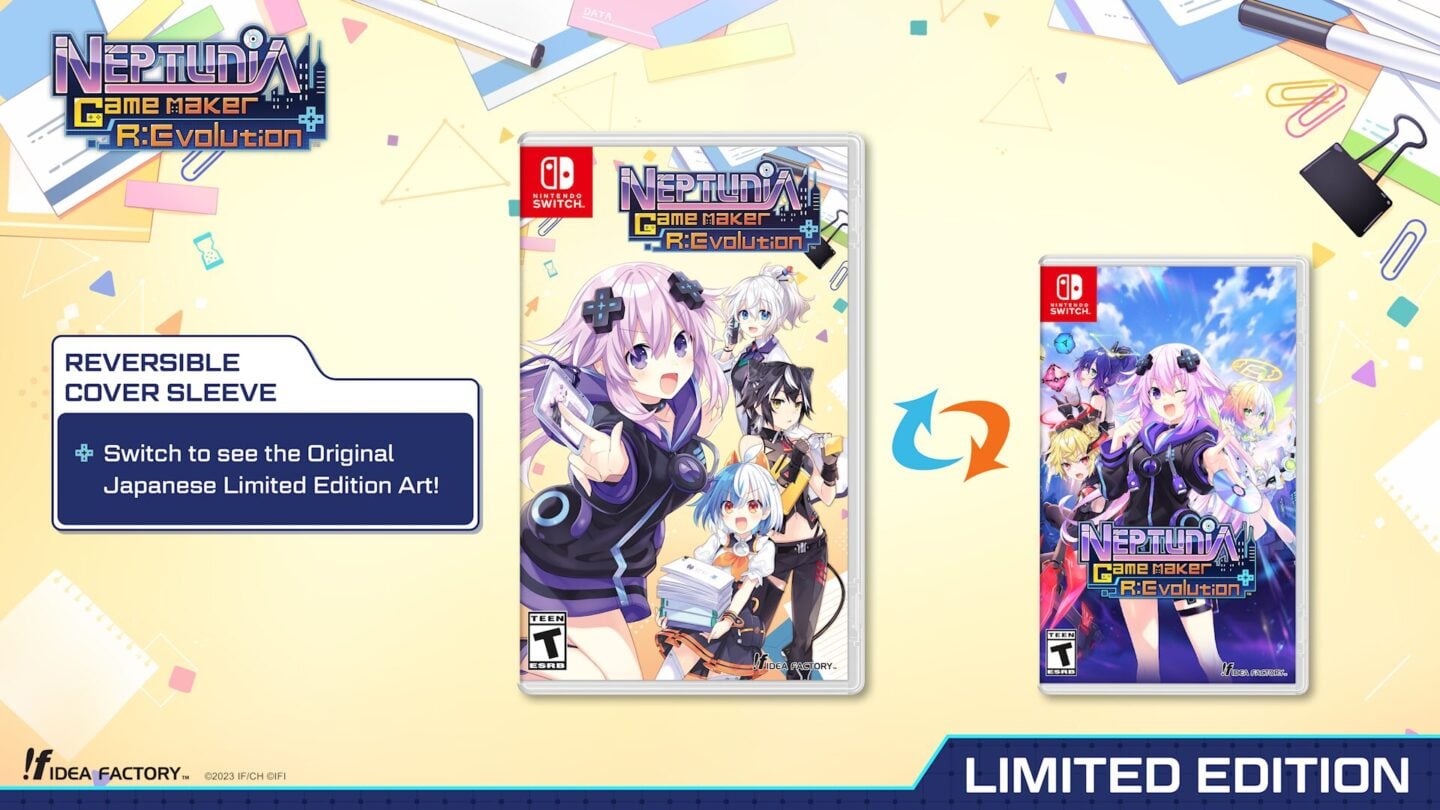 Neptunia Game Maker R:Evolution launches May 14 in the west - Gematsu