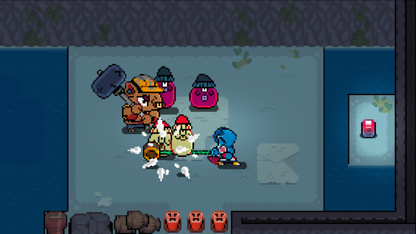 Top-down retro platform adventure game Pipistrello and the Cursed Yoyo ...