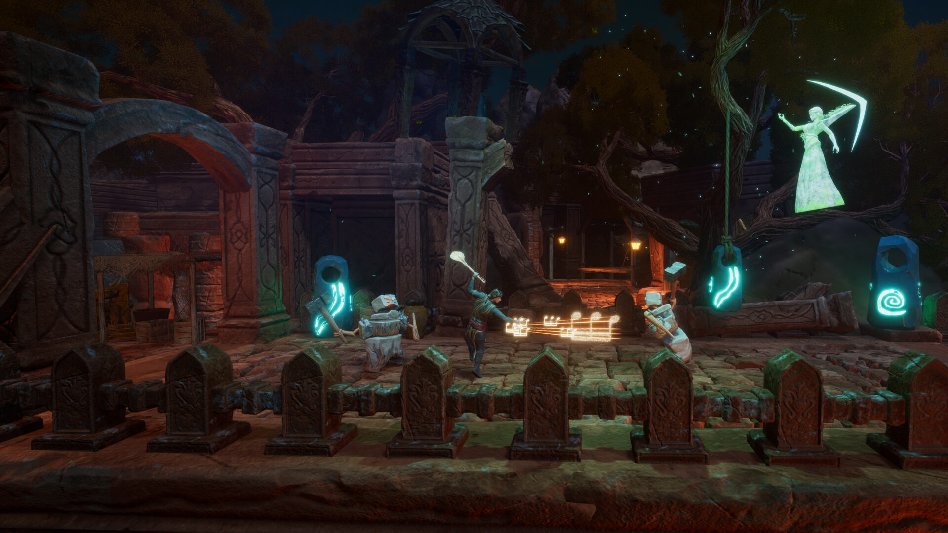 Middle Eastern mythology-inspired side-scrolling action adventure game ...