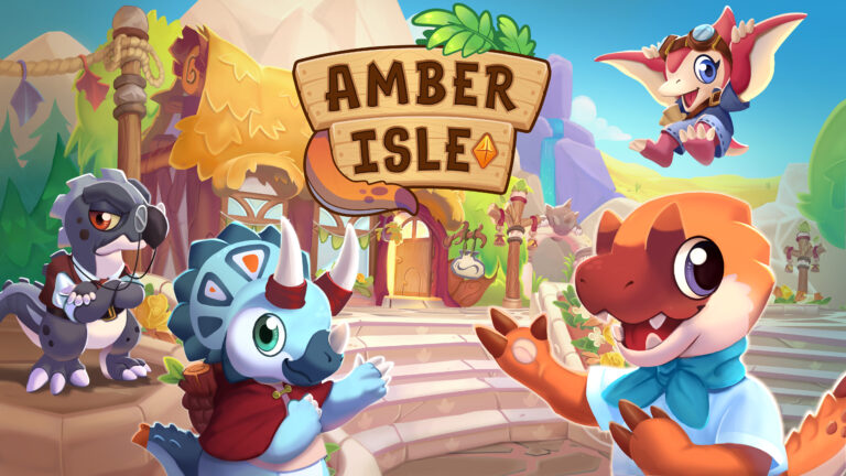Dinosaur-themed shop management game Amber Isle announced for Switch, PC - Gematsu