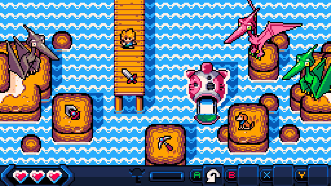 2D retro pixel art action adventure game Castaway announced for PC ...