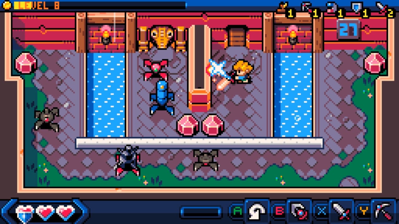 2D retro pixel art action adventure game Castaway announced for PC ...