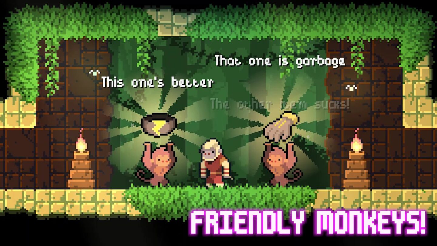 Side-scrolling roguelite action game Dunjungle to be published by ...