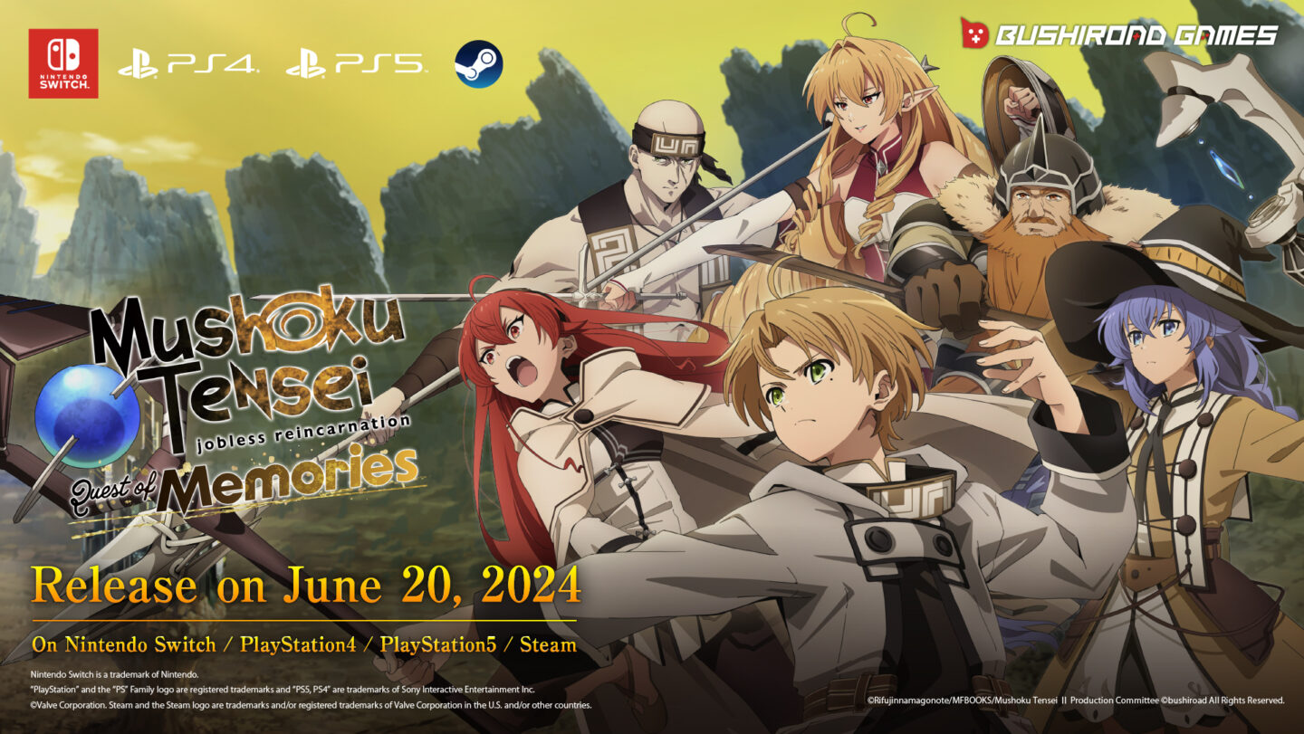 Mushoku Tensei: Jobless Reincarnation - Quest of Memories launches June ...