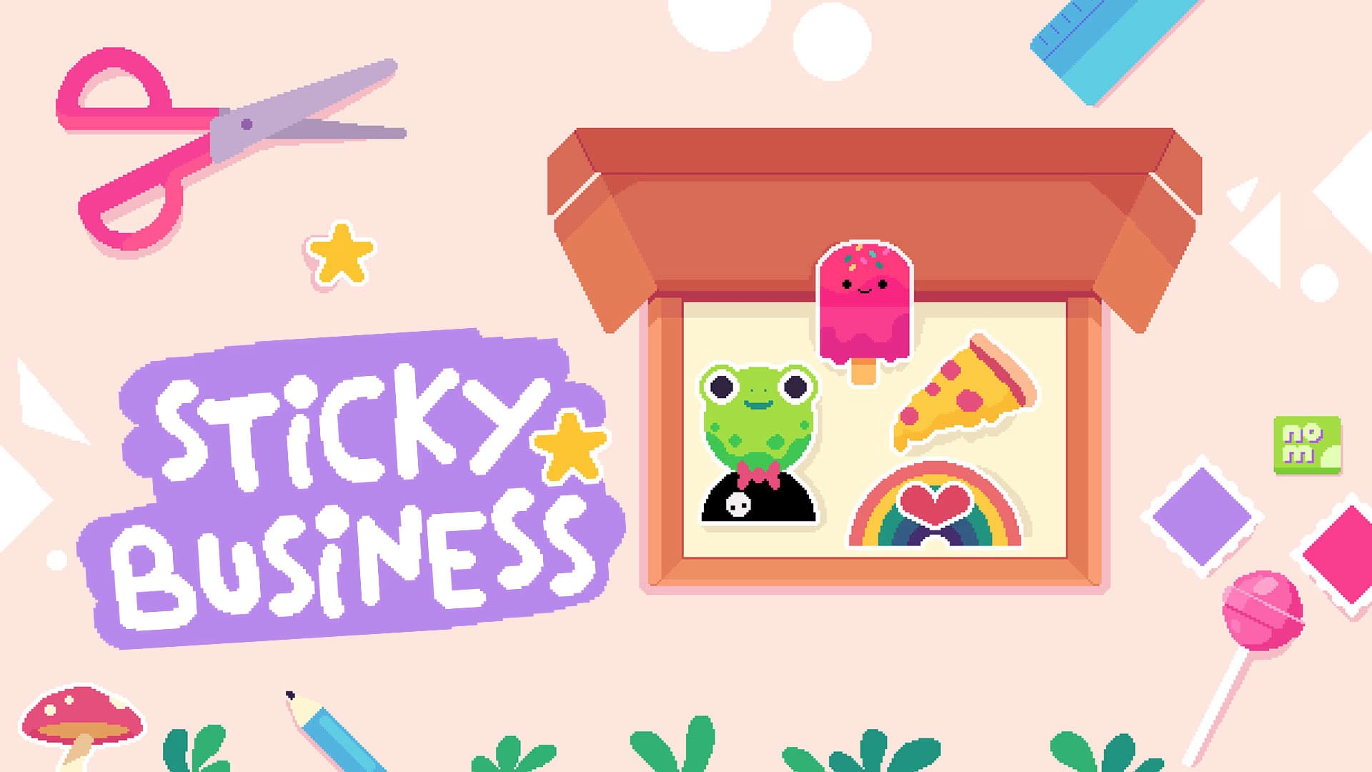 Sticker shop simulation game Sticky Business now available for Switch ...