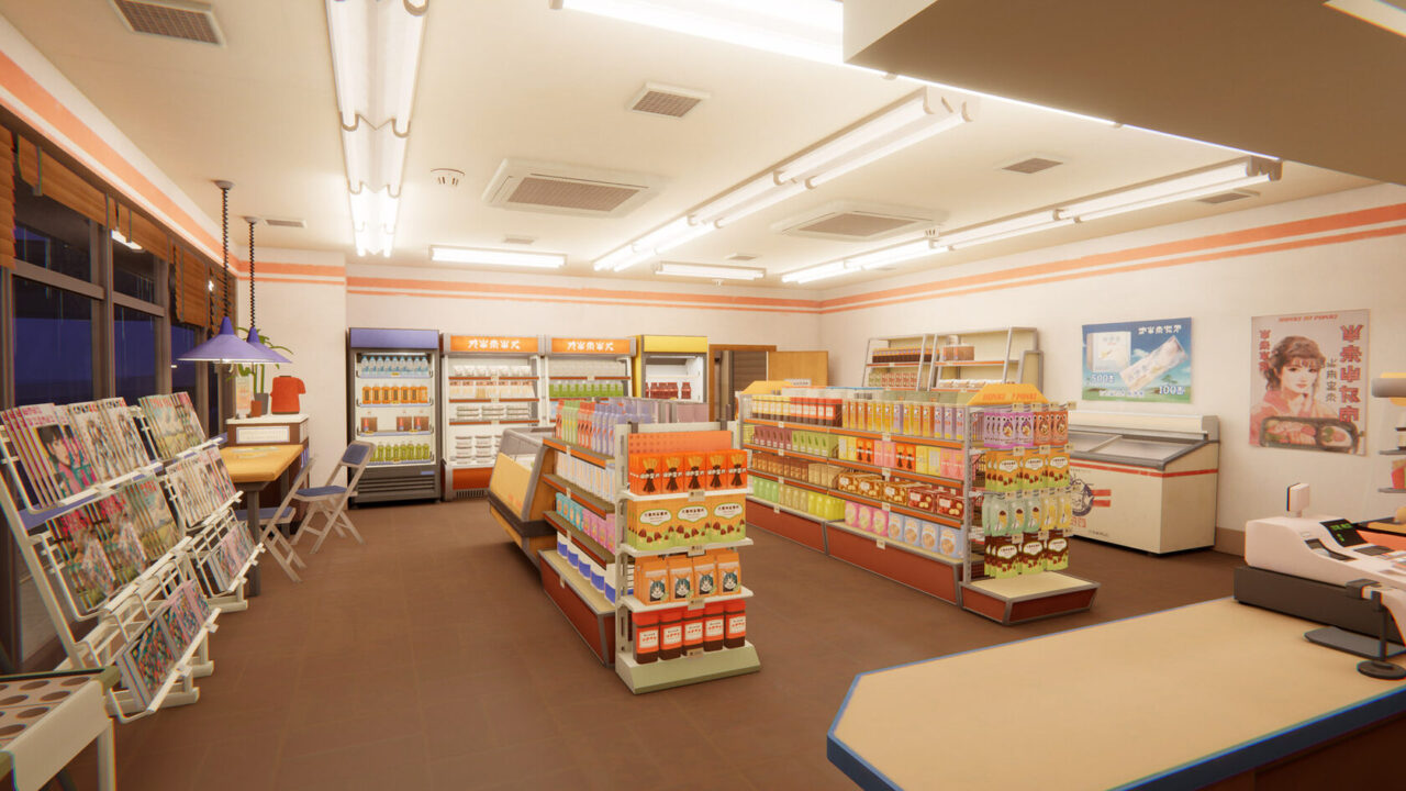 Slice-of-life convenience store game inKONBINI: One Store. Many Stories ...