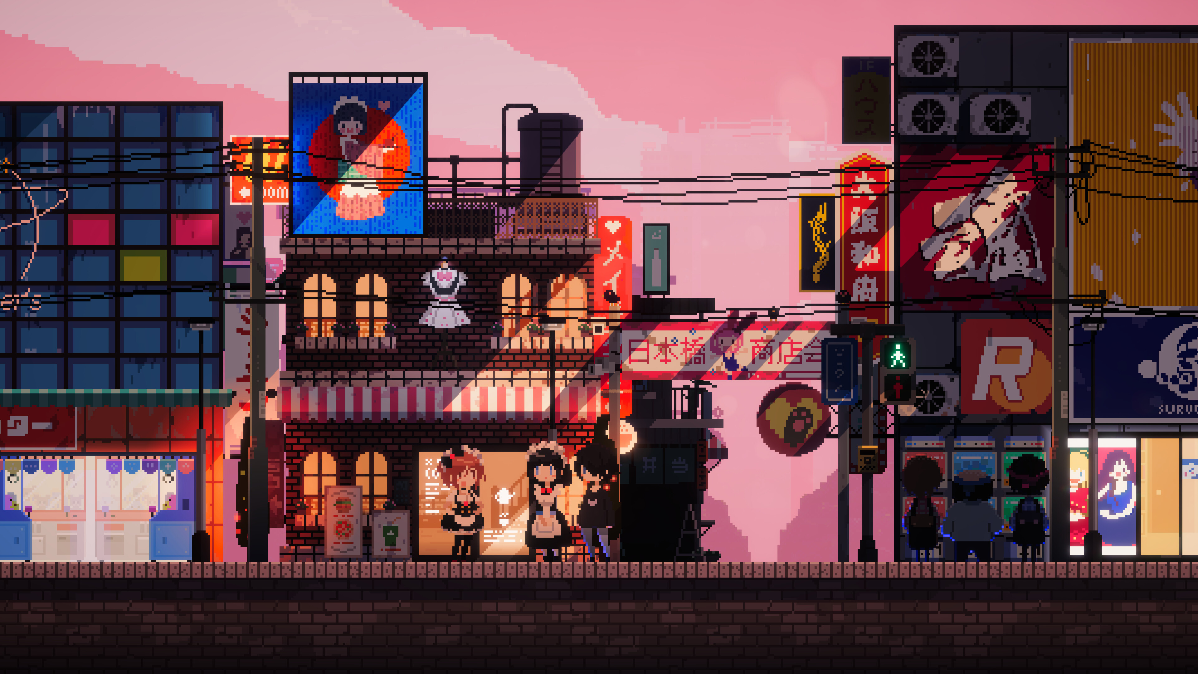 Maid Cafe on Electric Street launches this summer - Gematsu