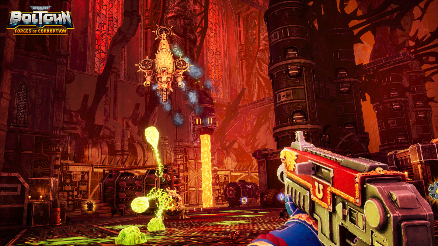 Warhammer 40,000: Boltgun DLC ‘Forges of Corruption’ announced - Gematsu