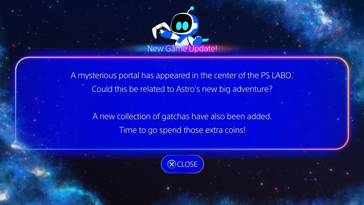 ASTRO’s PLAYROOM version 1.900.000 update now available, adds new ...