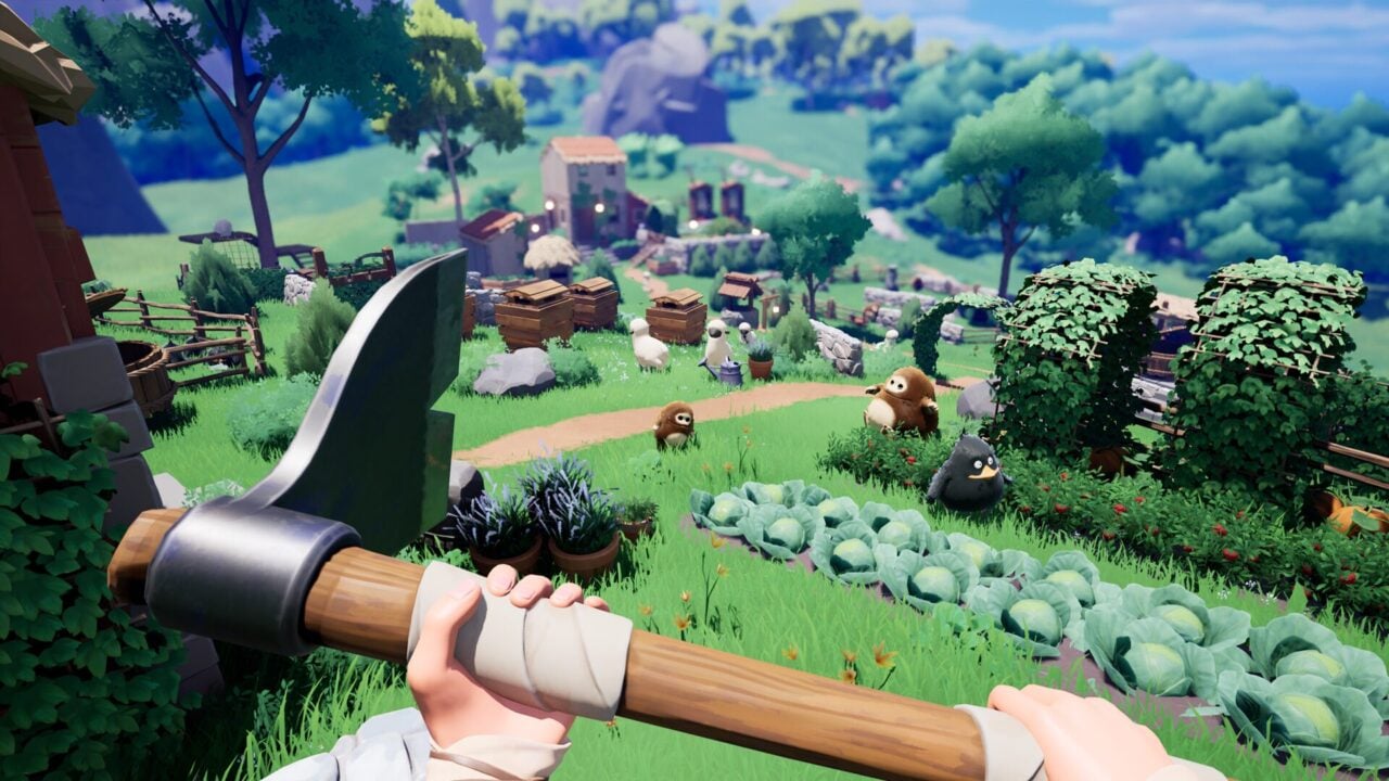 First-person farming and creature collection game Among the Wild ...