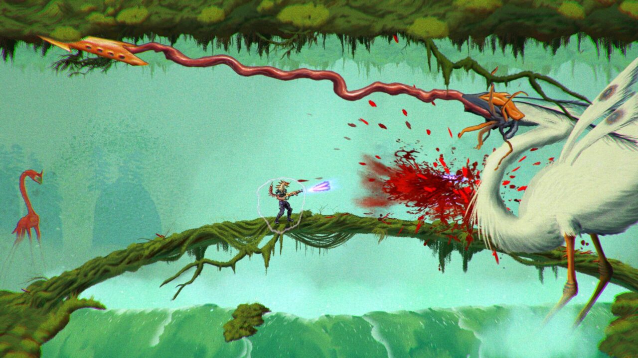 Side-scrolling action platformer ChainStaff announced for PC - Gematsu