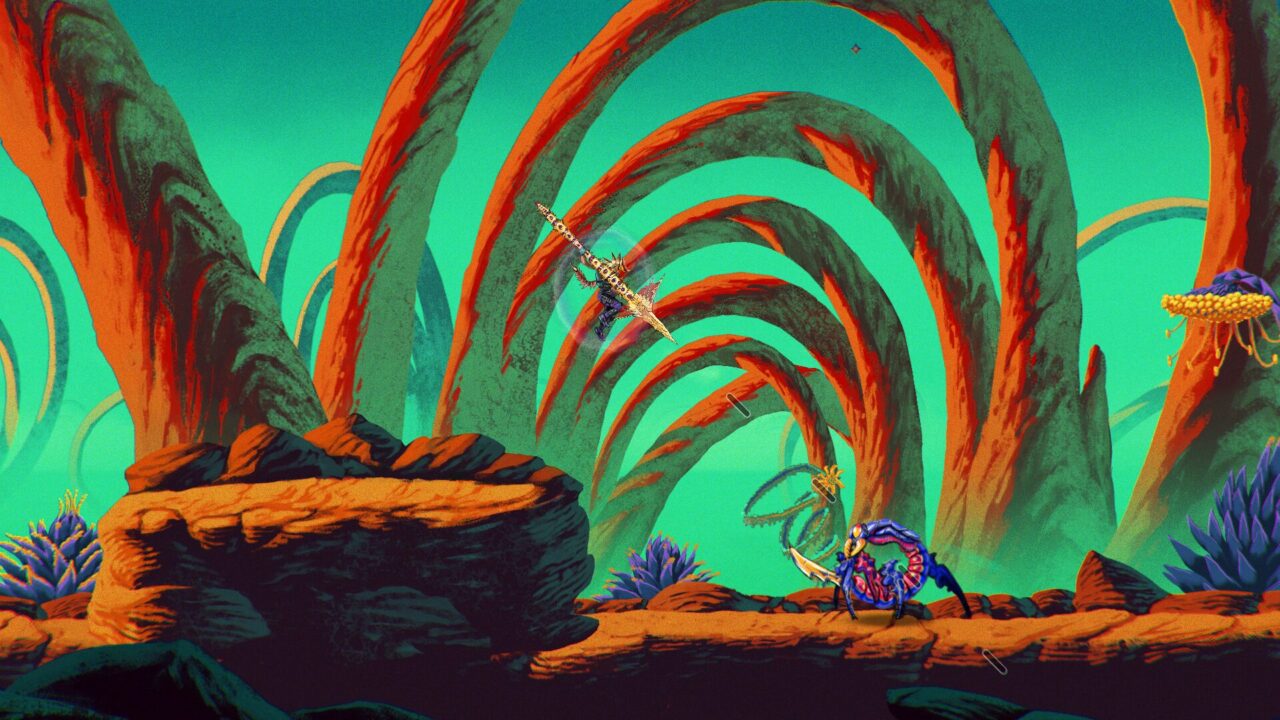 Side-scrolling action platformer ChainStaff announced for PC - Gematsu