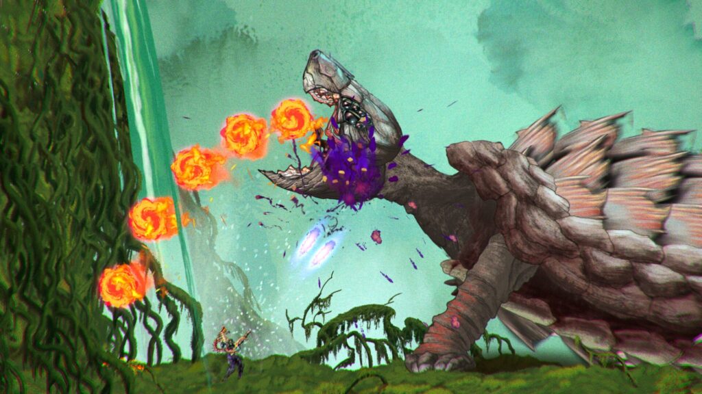 Side-scrolling action platformer ChainStaff announced for PC - Gematsu