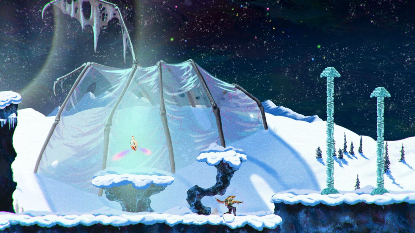 Side-scrolling action platformer ChainStaff announced for PC - Gematsu