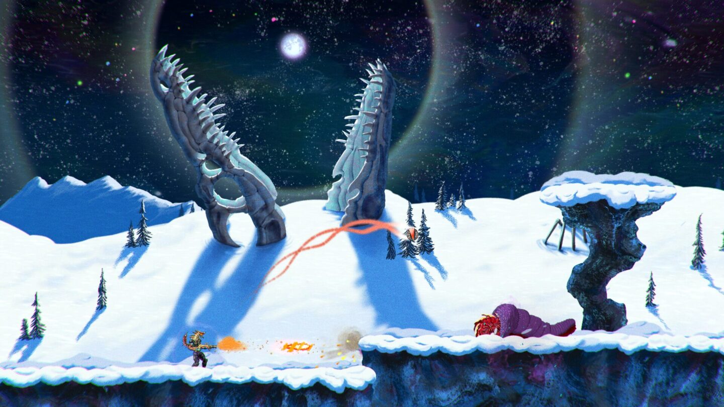 Side-scrolling action platformer ChainStaff announced for PC - Gematsu