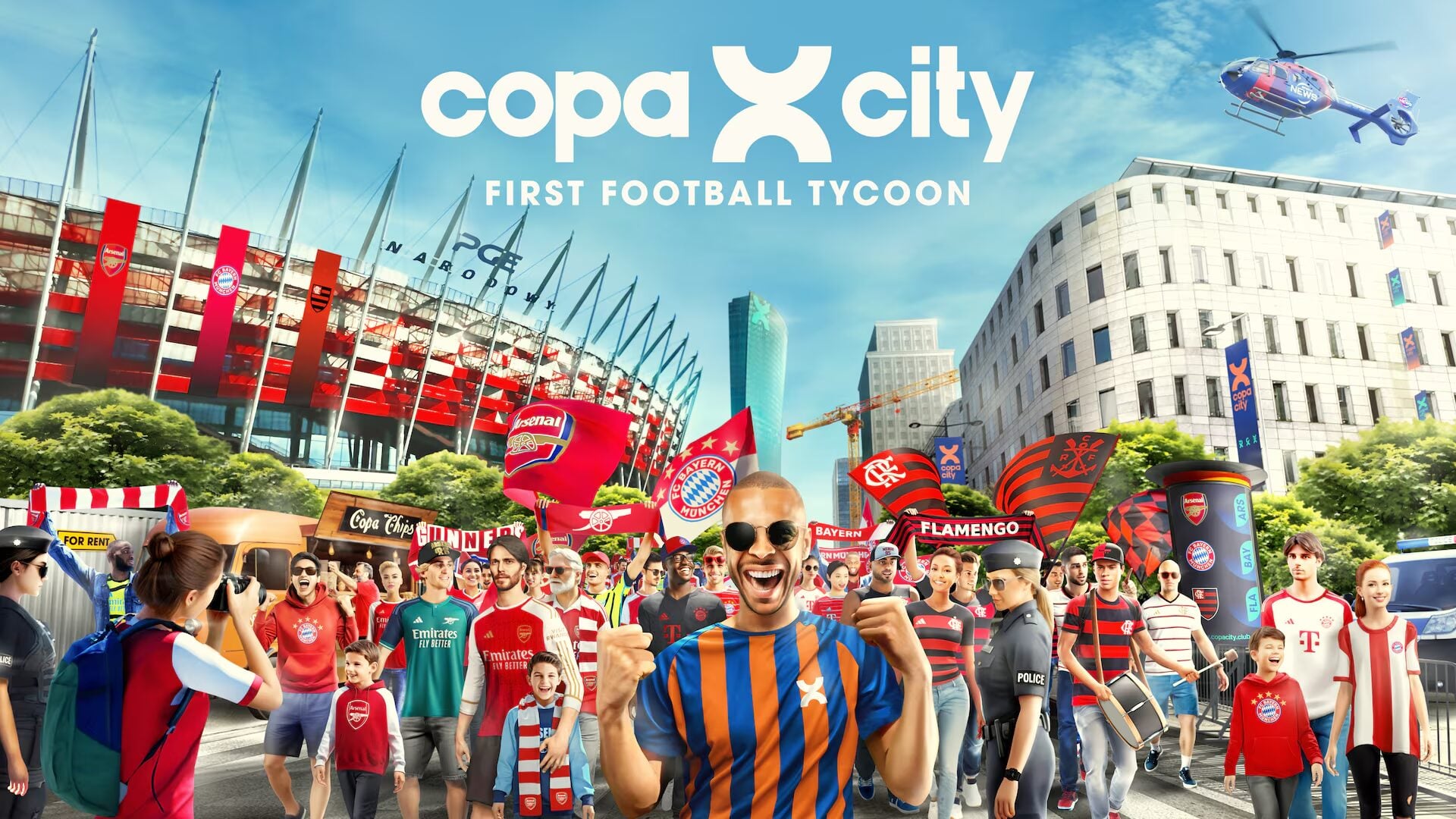 Football tycoon game Copa City announced for PS5, Xbox Series, and PC ...