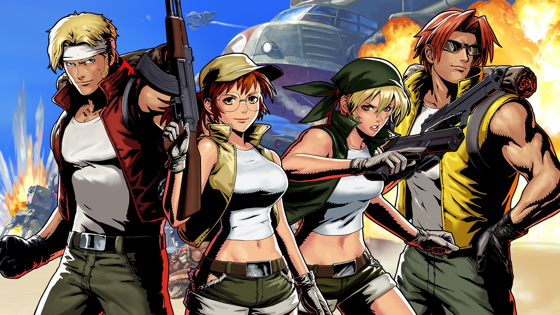 Sprites De Personnages De Metal Slug