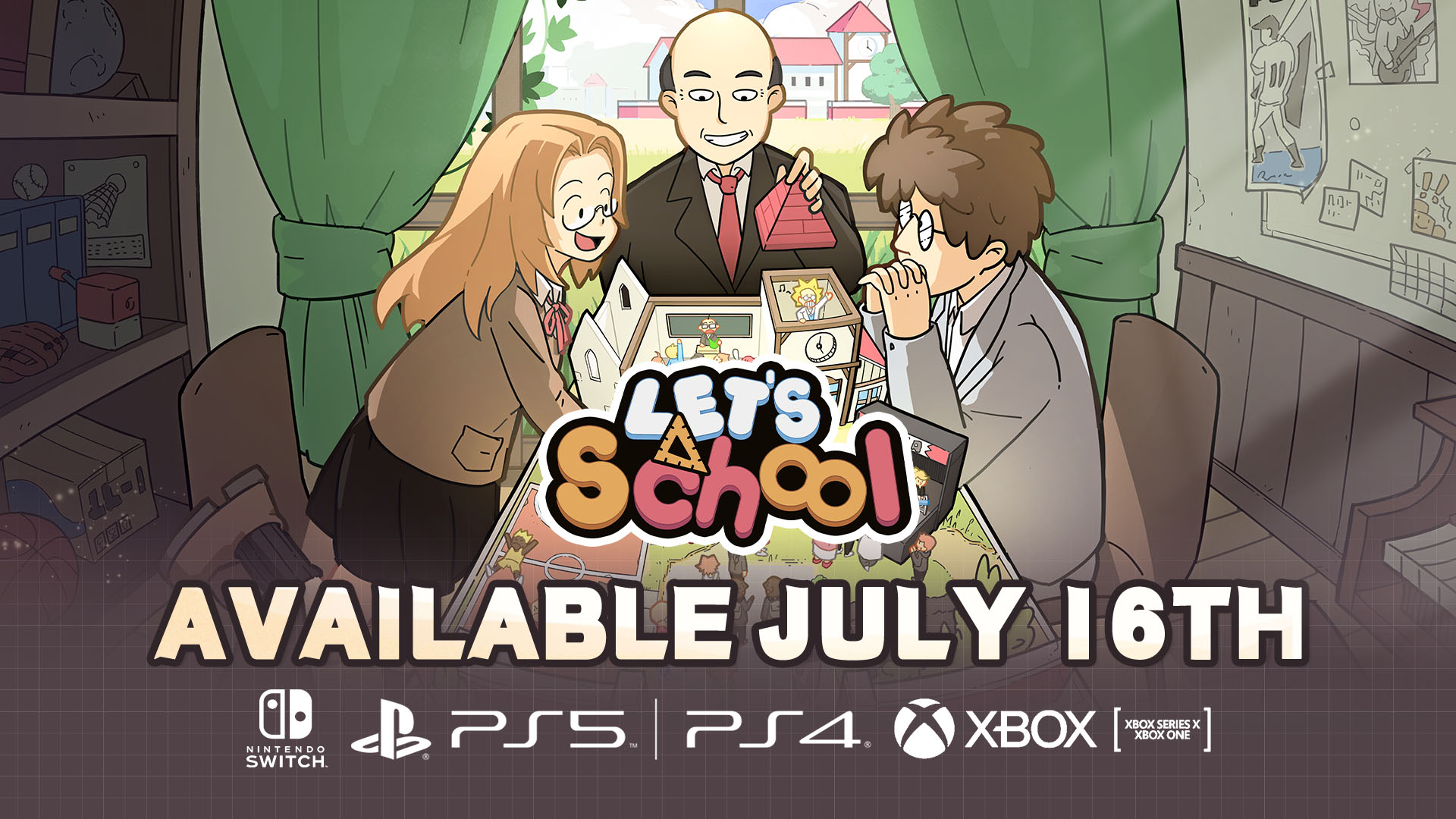 Let’s School for PS5, Xbox Series, PS4, Xbox One, and Switch launches July 16 - Gematsu