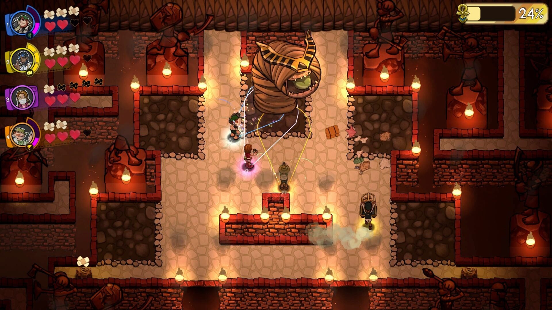 Co-op 2D action adventure game Run From Mummies for PS5, PC launches ...