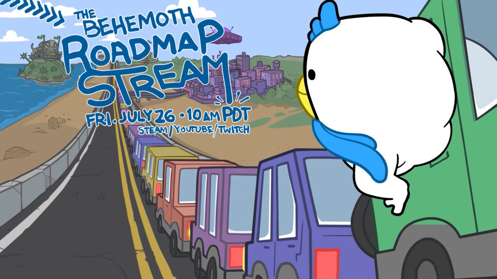 The Behemoth Studio Roadmap live stream set for July 26, featuring “a ...