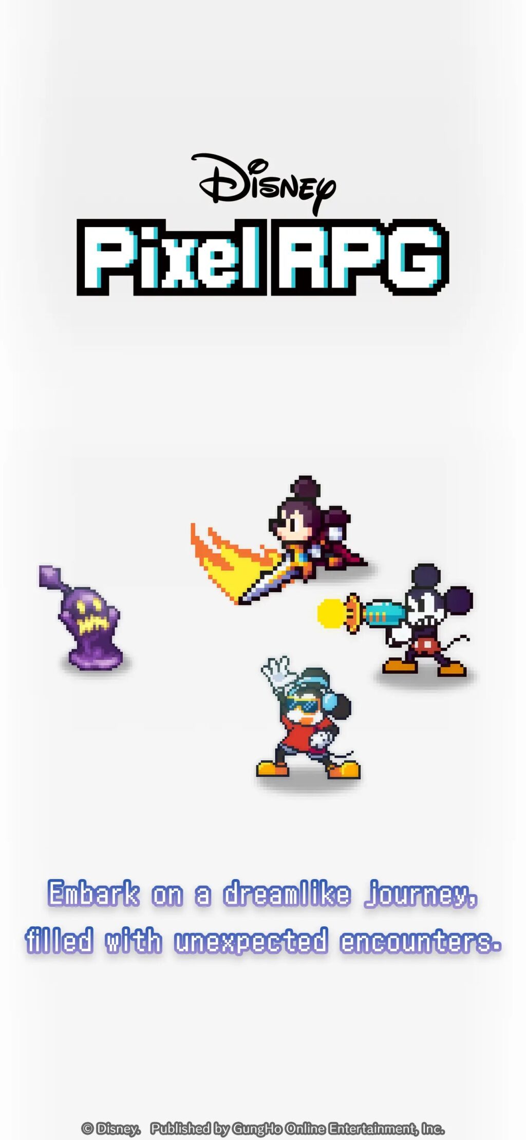 GungHo Online Entertainment announces Disney Pixel RPG for iOS, Android ...