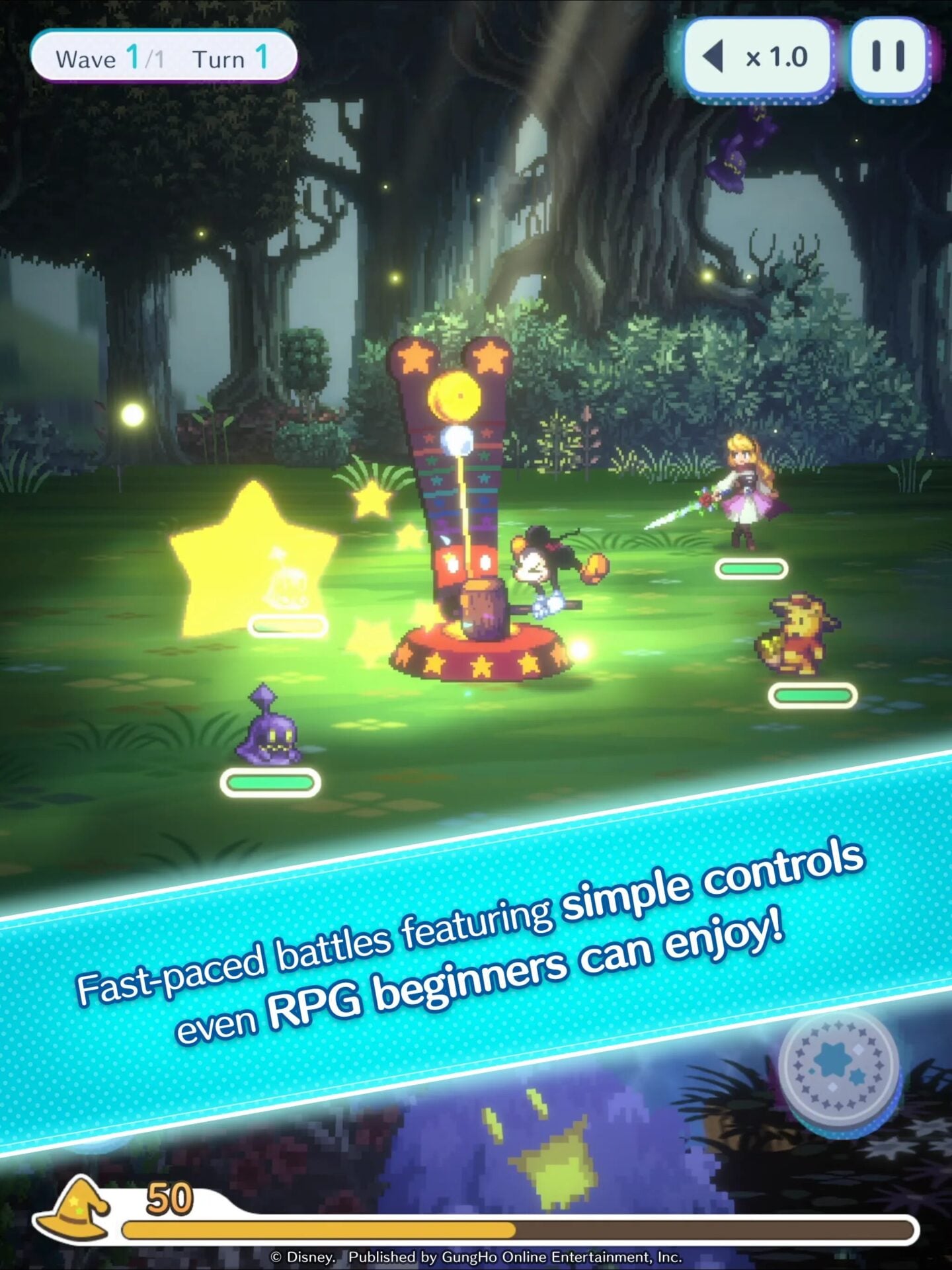 GungHo Online Entertainment announces Disney Pixel RPG for iOS, Android ...