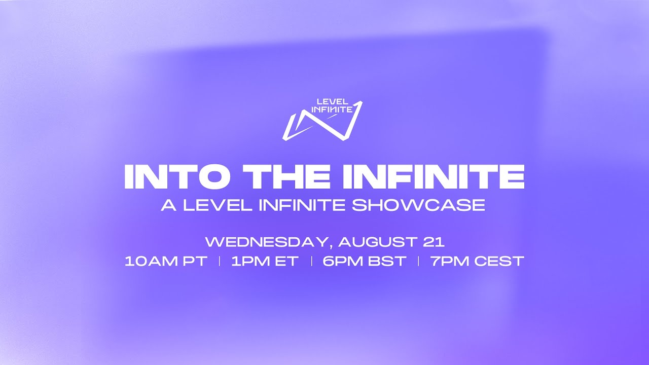 Into the Infinite: A Level Infinite Showcase 2024 set for August 21 - Gematsu