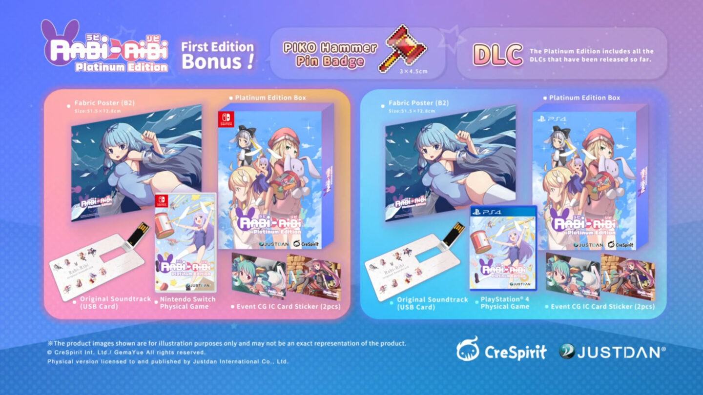 Rabi-Ribi Platinum Edition for PS4, Switch launches October 24 - Gematsu