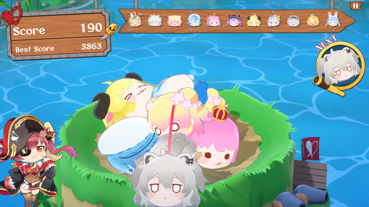 BeXide announces 3D puzzle game hololive Treasure Mountain for PC - Gematsu