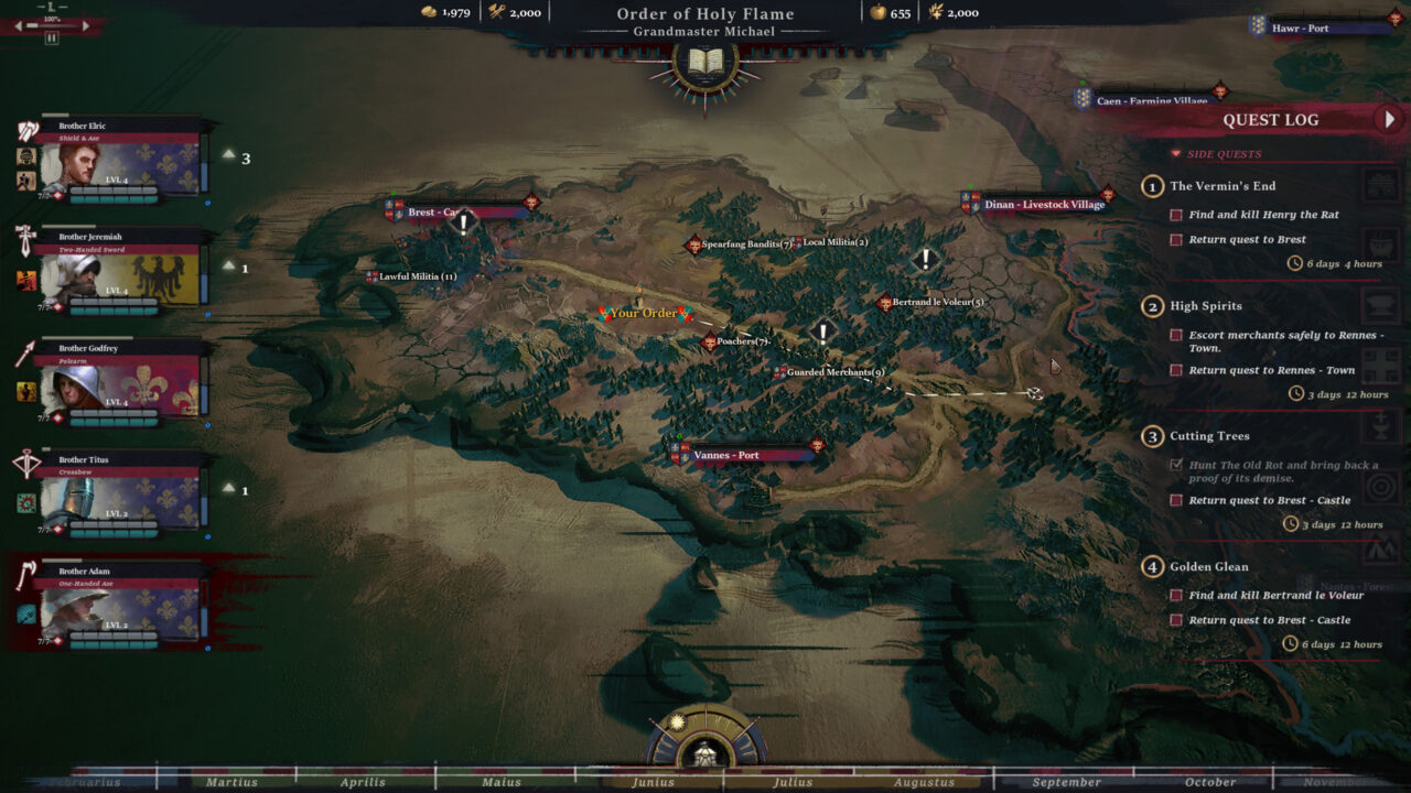 Medieval strategy RPG Band of Crusaders announced for PC - Gematsu